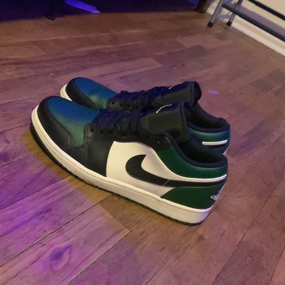 Shoes | Jordan 1s Mid Green | Poshmark